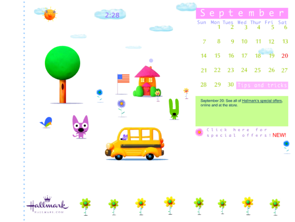 September 2003 Calendar - hoops&yoyo wiki